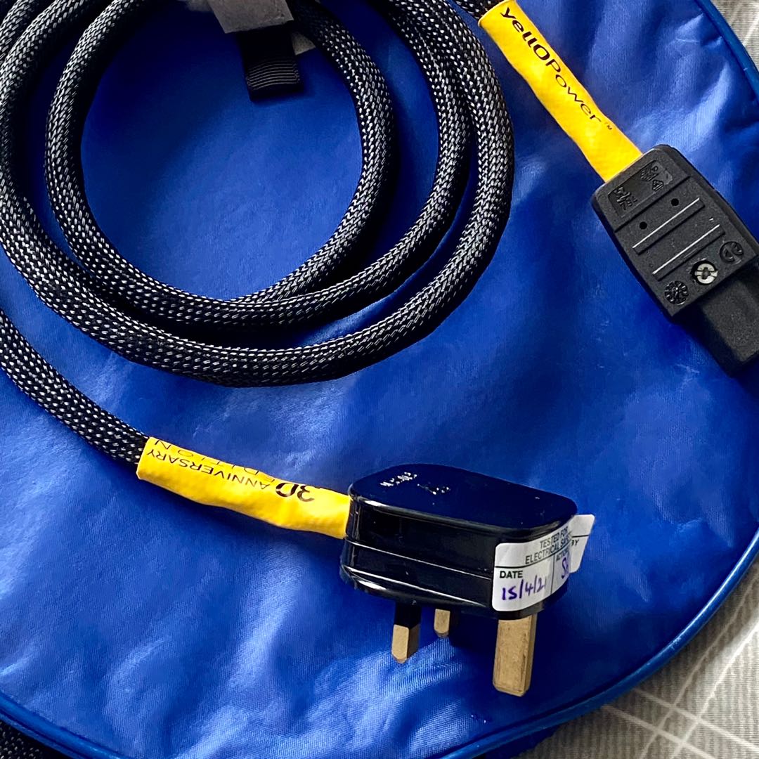 Russ Andrews Yello Power cable 1.5m, Audio, Other Audio Equipment on ...