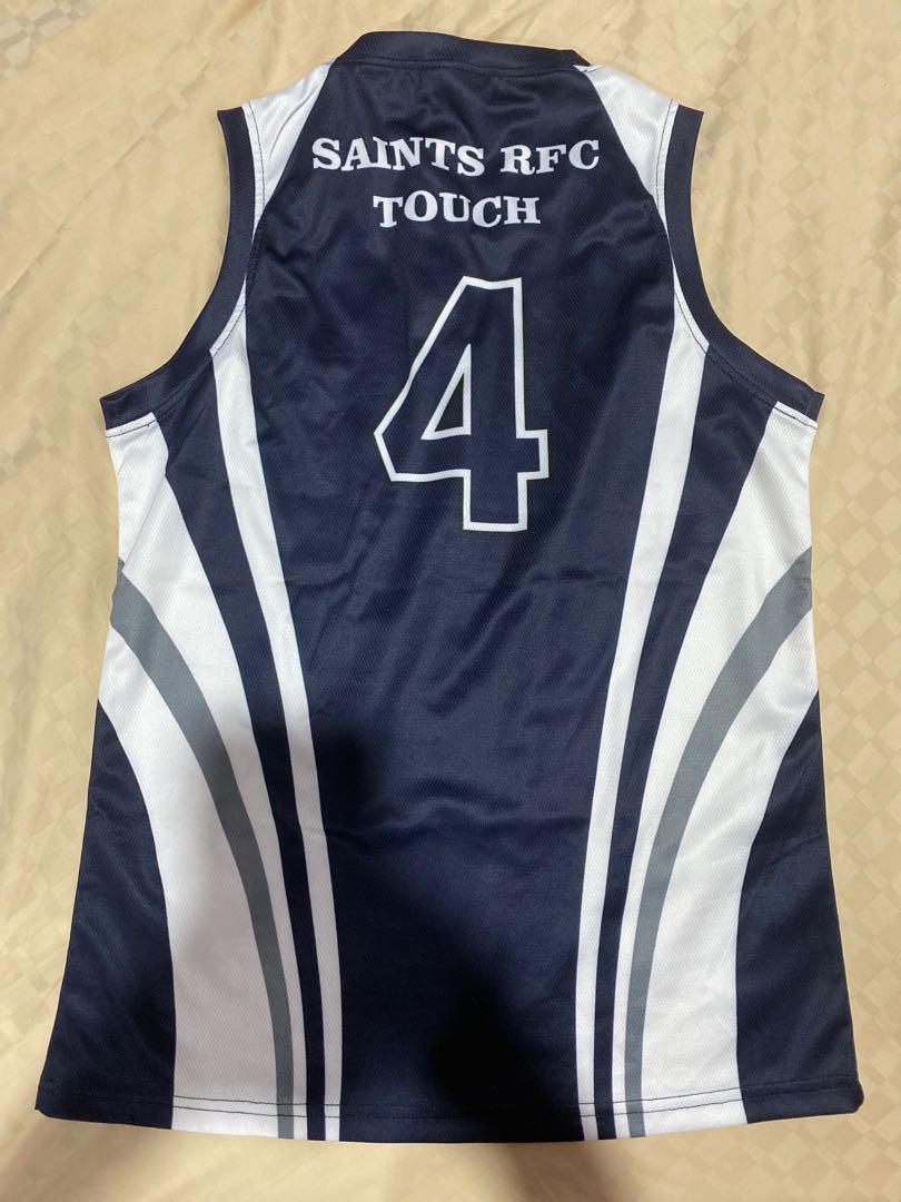 SAJC Touch Rugby Jersey, Women's Fashion, Tops, Sleeveless on Carousell