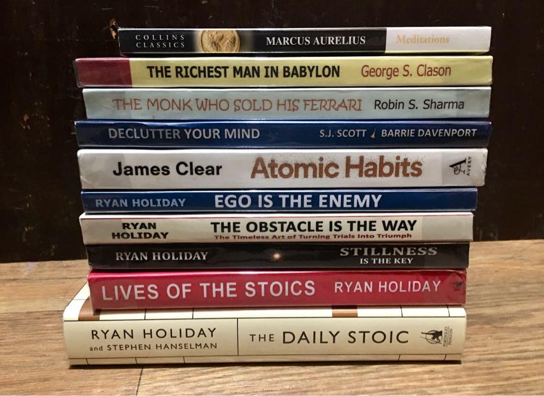 Self-help Books Bundle Set (Original and Reprinted), Hobbies & Toys ...