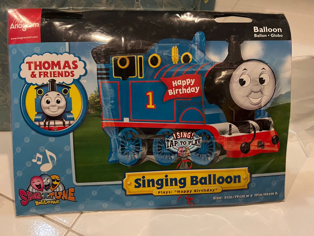 Singing Balloon - Thomas & Friends, Hobbies & Toys on Carousell
