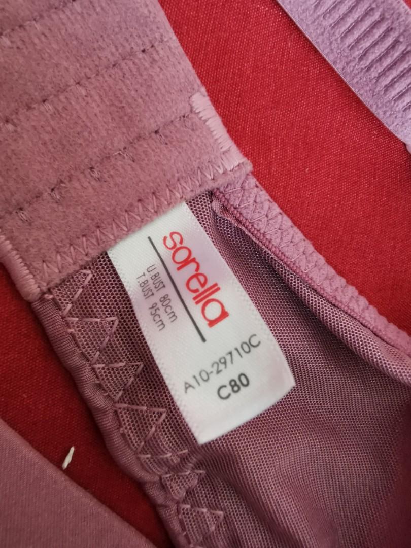 Sorella bra. Size C80, Women's Fashion, New Undergarments & Loungewear ...