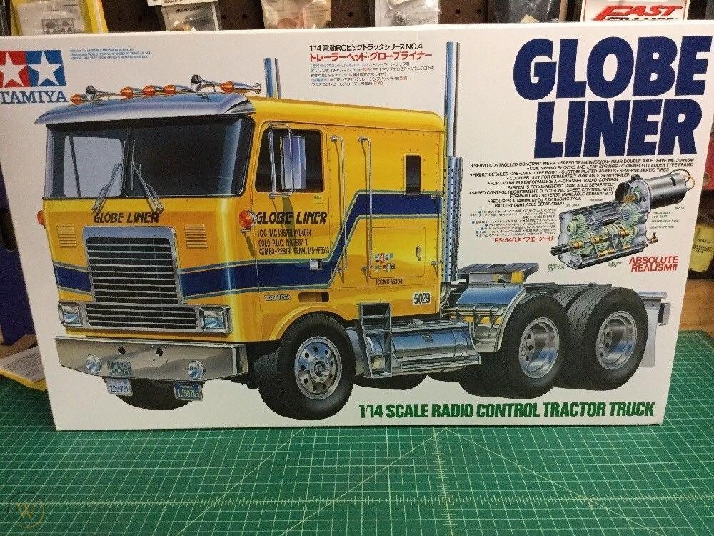 全新~~田宮雙星Tamiya 56304 1/14 R/C Globe Liner transformer optimus prime 變型 ...