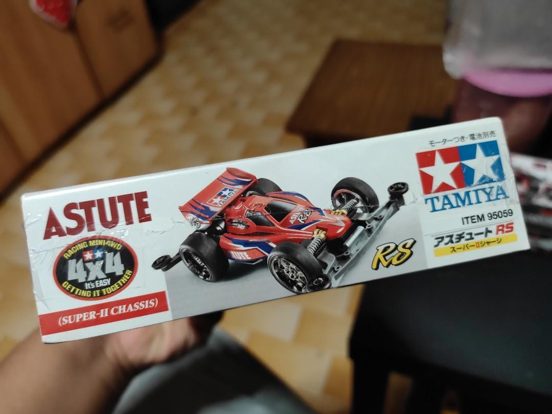 Tamiya Mini 4wd Astute RS Red Metallic Version, Hobbies & Toys, Toys ...