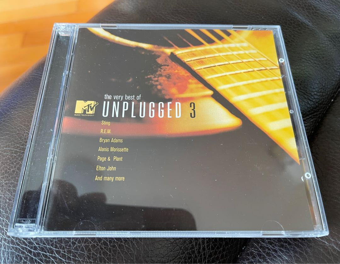 The Very Best Of MTV Unplugged 3 CD + DVD 極新淨收藏 98%新 Sting - Message In ...