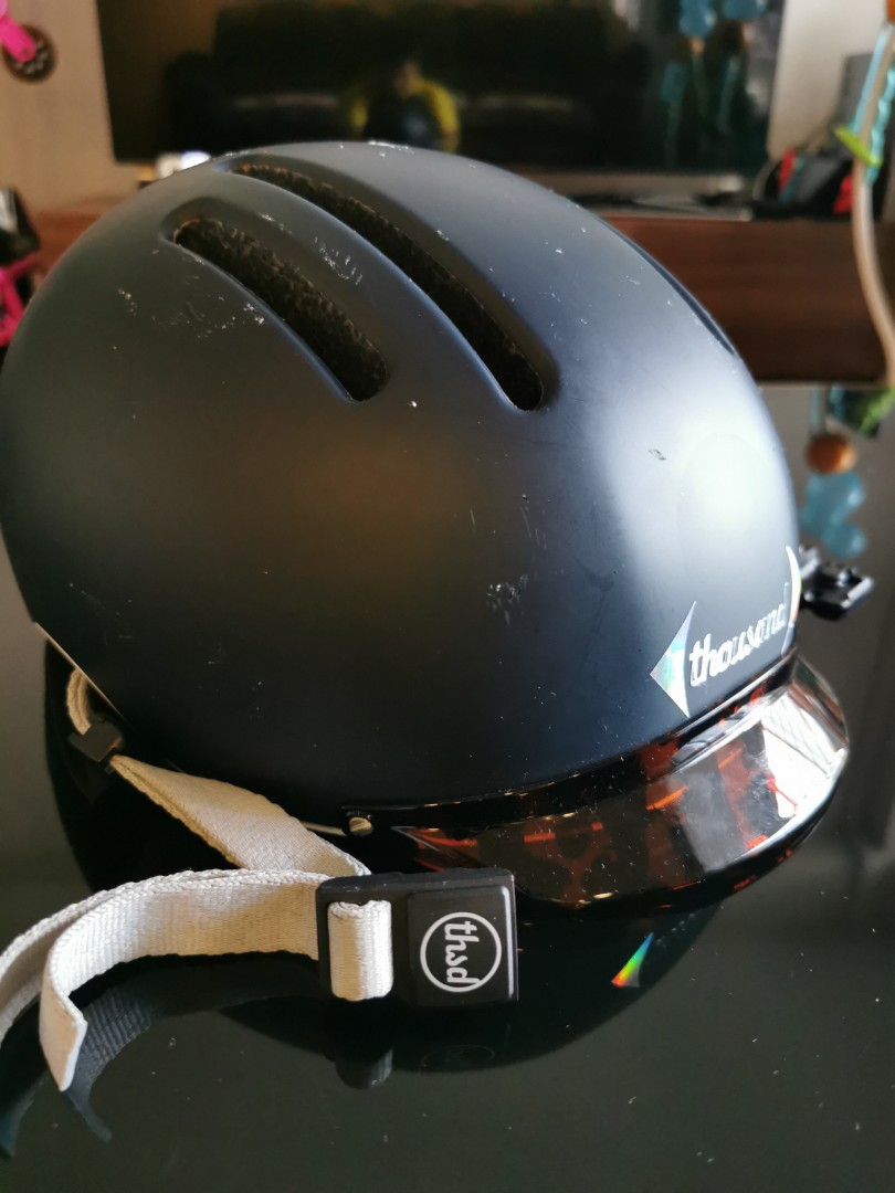 Thousand Helmet Chapter MIPS - Club Navy, Sports Equipment, Bicycles ...