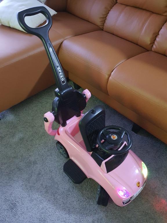 Toddler Push Car (Pink), Babies & Kids, Infant Playtime on Carousell