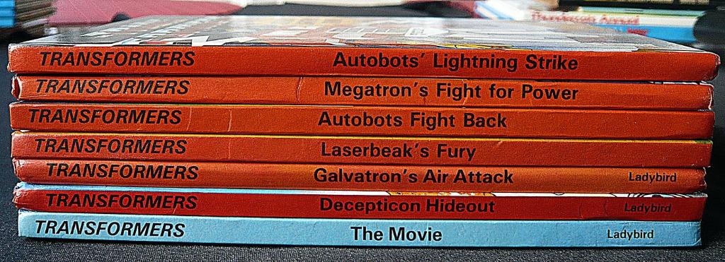 Transformers Ladybird Book #1-7 Lot, Hobbies & Toys, Books & Magazines ...