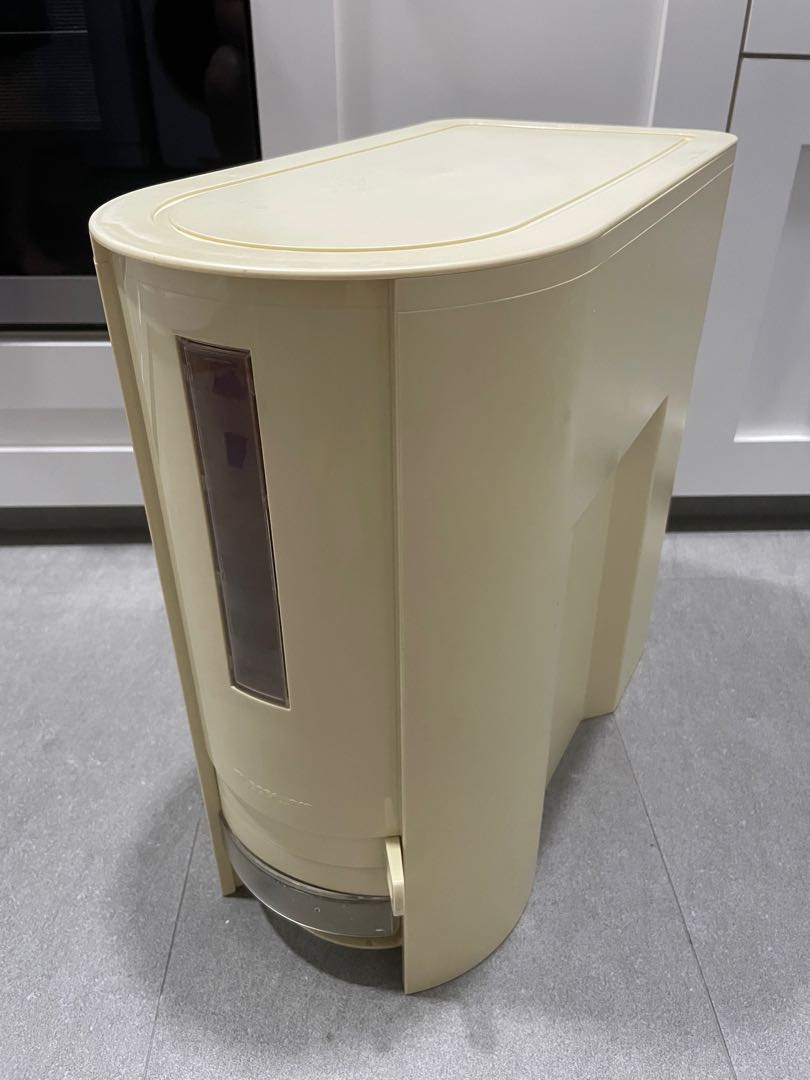 Tupperware Rice Container Storage (10kg), Furniture & Home Living ...