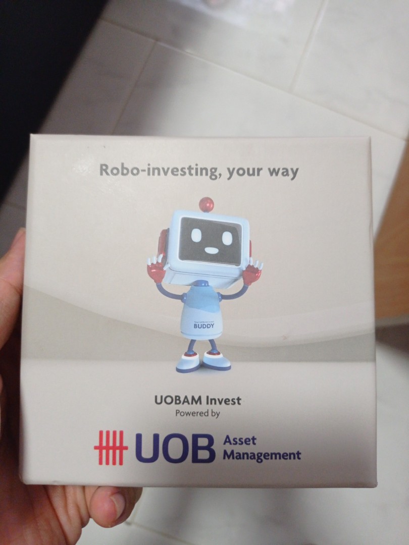 Uobam invest buddy logo set, Hobbies & Toys, Toys & Games on Carousell