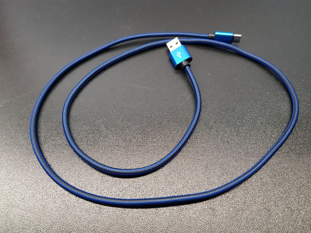 USB-C Dark Blue Charging Cable, Mobile Phones & Gadgets, Mobile ...