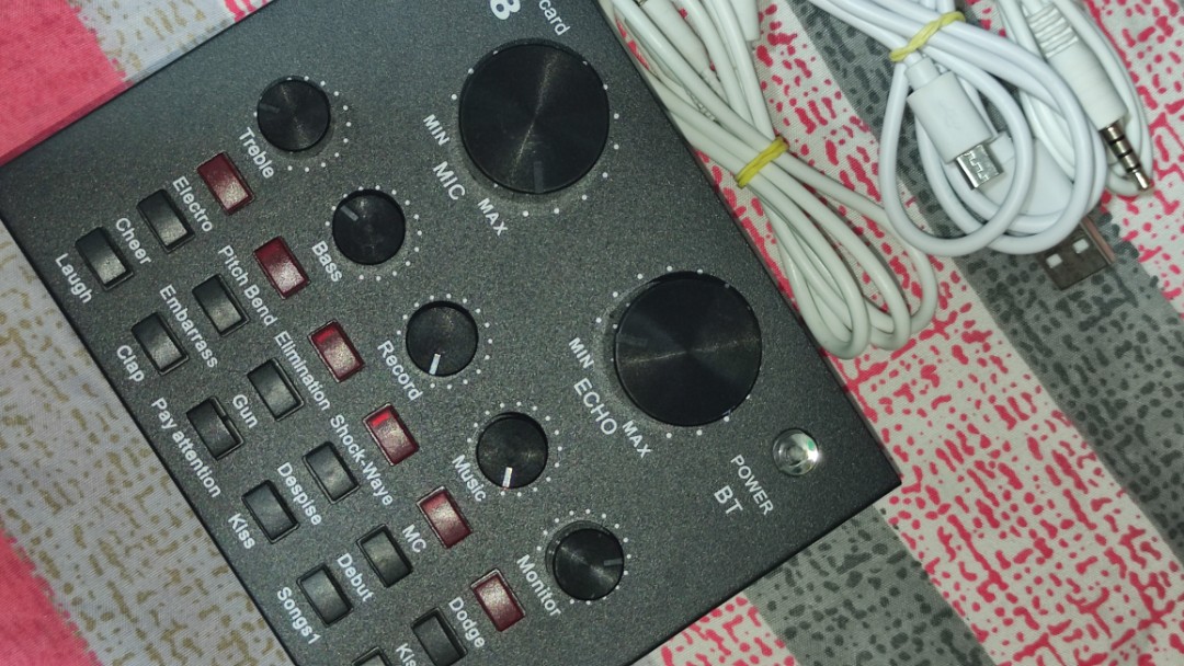 V8 Sound Card, Audio, Portable Audio Accessories on Carousell