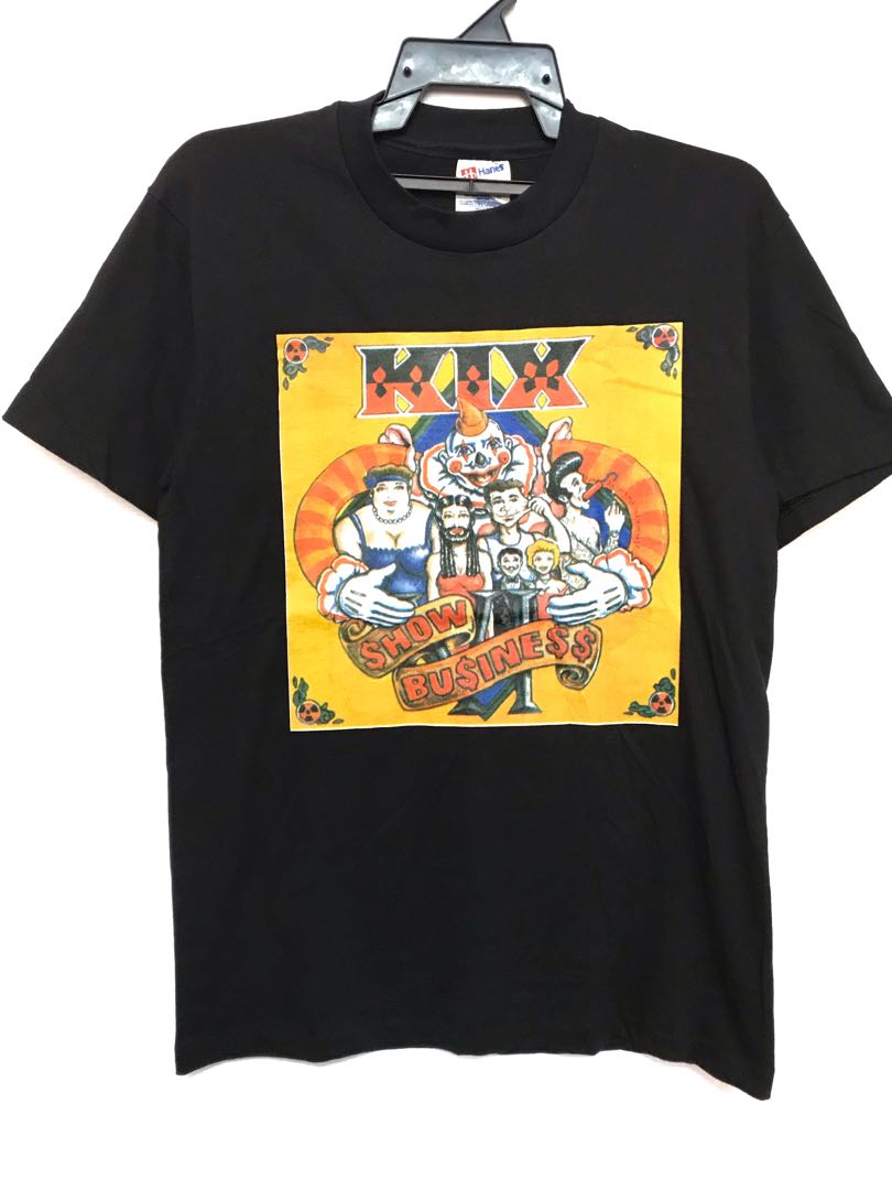 vintage Band KIX, Men's Fashion, Tops & Sets, Tshirts & Polo Shirts on ...