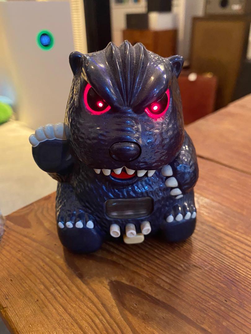 Vintage Godzilla Digital Alarm Clock, Furniture & Home Living, Home ...