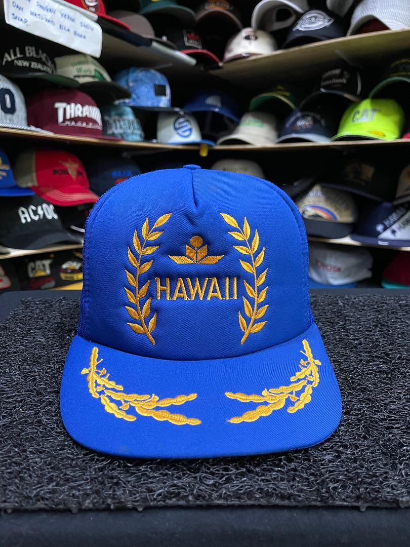 Vintage Hawaii Bunga Padi Trucker Cap, Men's Fashion, Watches ...