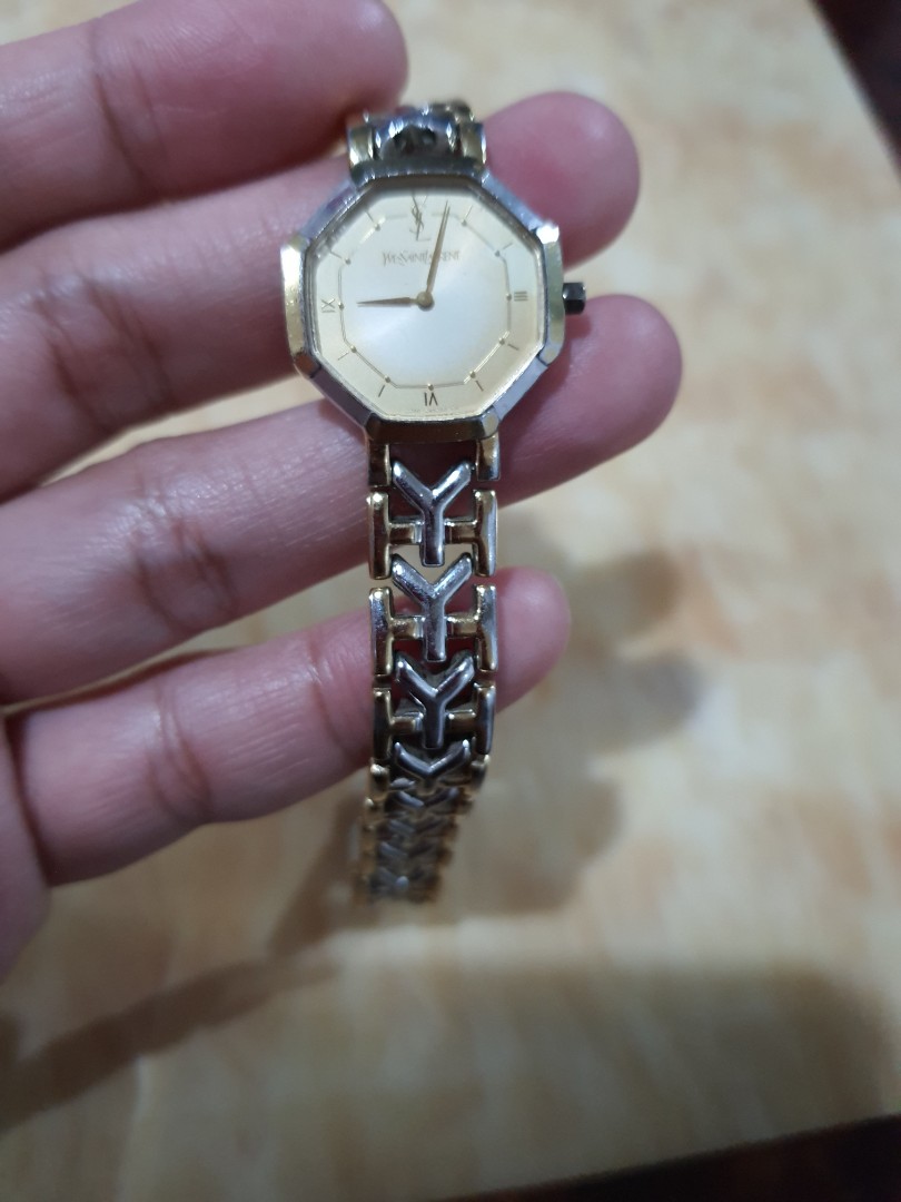 Vintage YSL watch, Women's Fashion, Watches & Accessories, Watches on ...