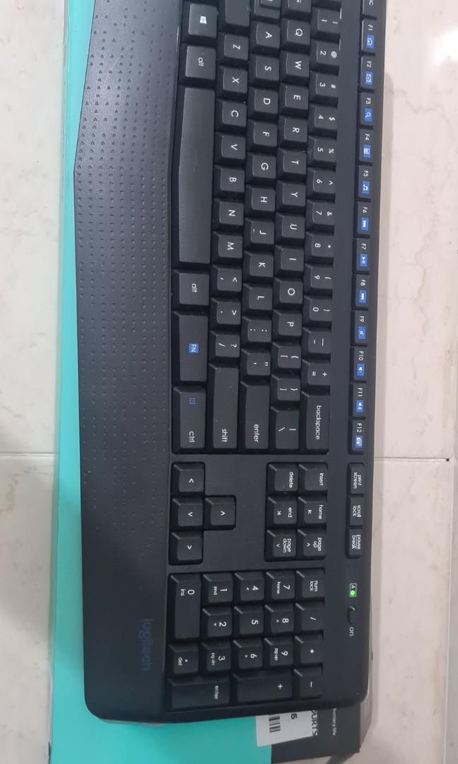 Wireless Logitech Keyboard and Mouse Comfort MK345, Computers & Tech, Parts & Accessories ...