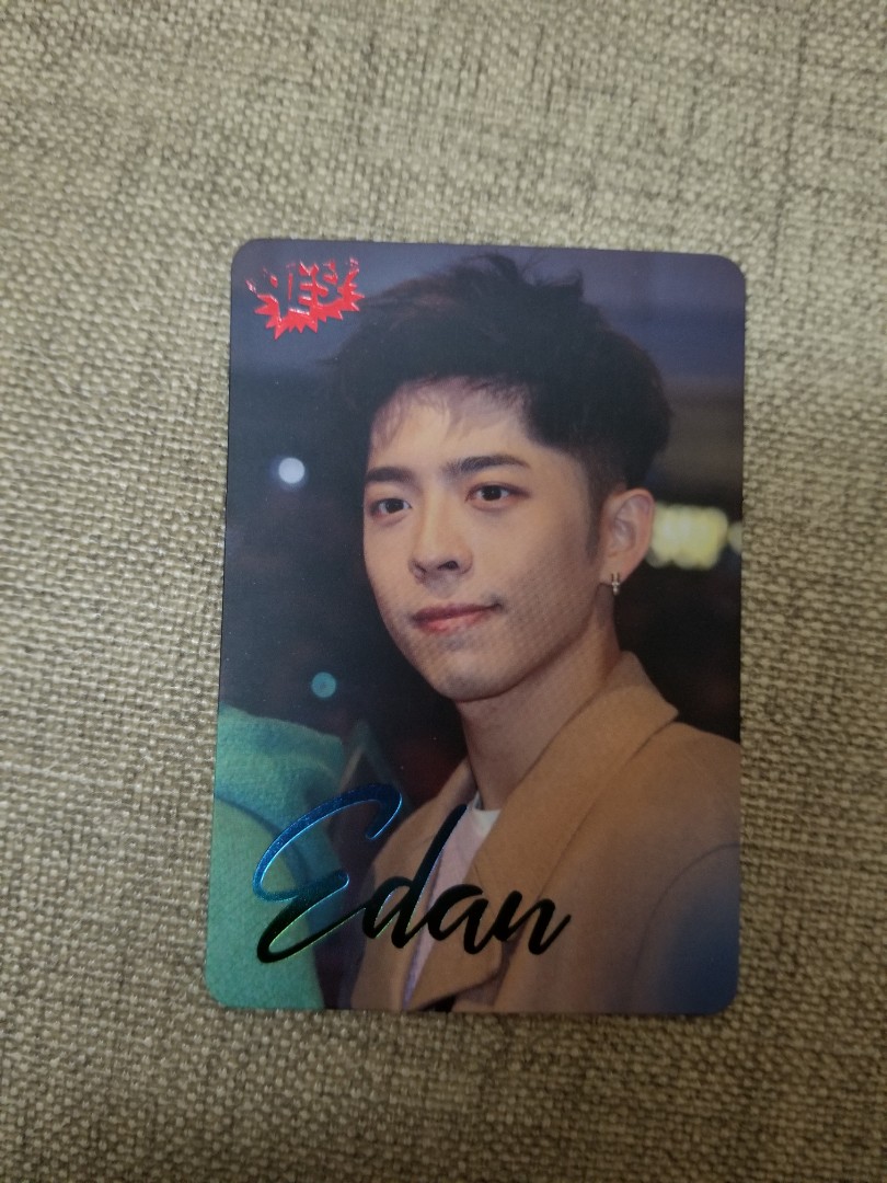 Yes Card 79期 Mirror Edan 呂爵安 彩簽, 興趣及遊戲, 收藏品及紀念品, 韓流 - Carousell
