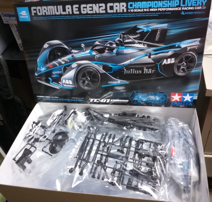 1/10 R/C Formula E GEN2 Car - Championship Livery TAMIYA 58681, 興趣及遊戲 ...