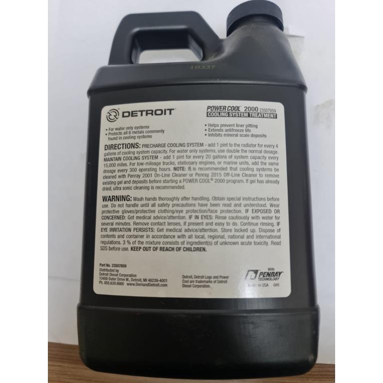 23507859/DD2000HG1/2G COOLANT - Detroit Power Cool 2000 Cooling System ...