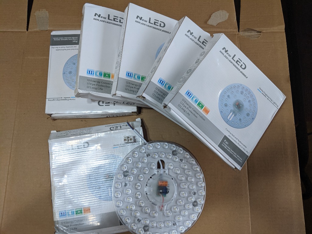 36W LED light refills - Daylight 6500K, Furniture & Home Living ...