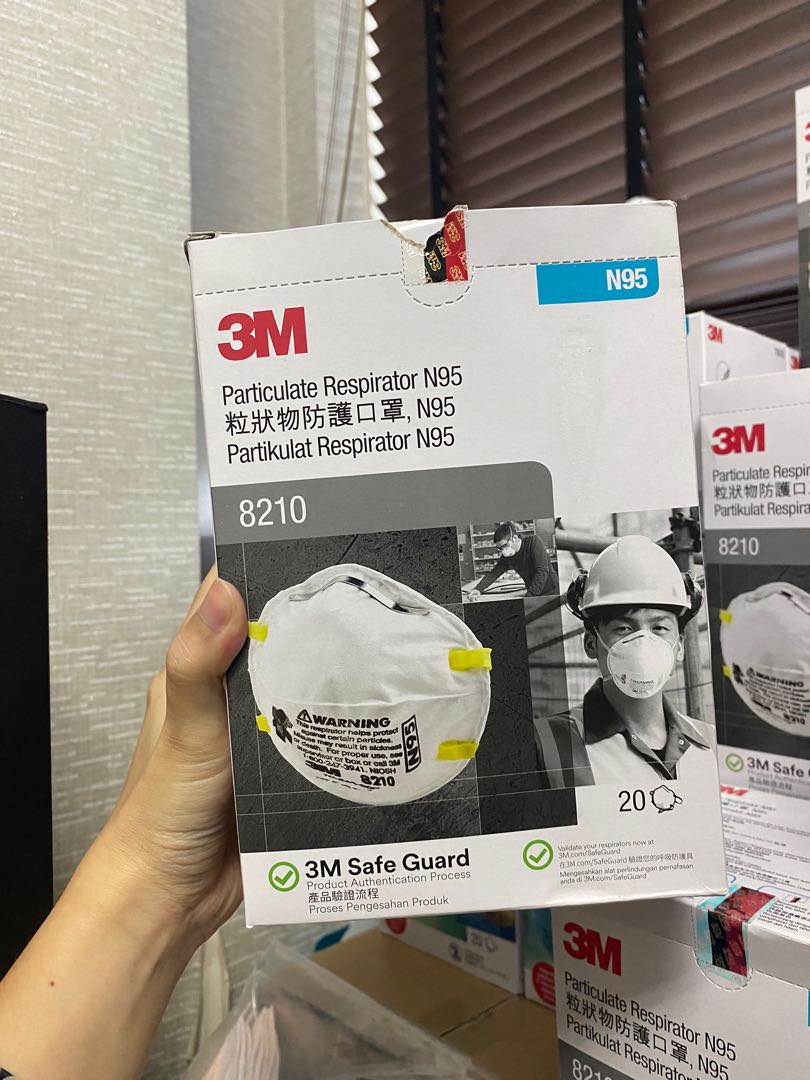 3M 8210, 8110s N95, Health & Nutrition, Medical Supplies & Tools on ...