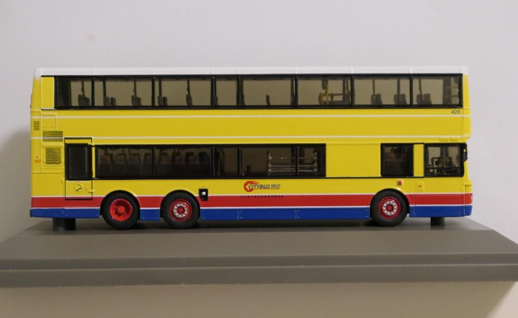 城巴 Citybus Volvo Olympian 12m 428@S1 GM8856 1:76 巴士模型 (Model 1), 興趣及遊戲, 玩具 & 遊戲類 - Carousell