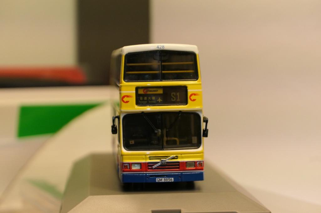城巴 Citybus Volvo Olympian 12m 428@S1 GM8856 1:76 巴士模型 (Model 1), 興趣及遊戲, 玩具 & 遊戲類 - Carousell