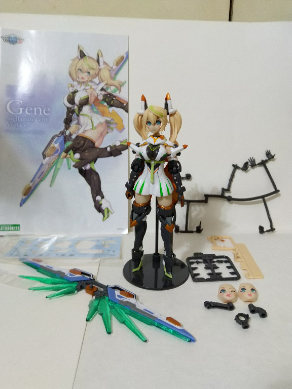 壽屋模型 PSO2 Gene ジェネ (ステライノセントVer.), 興趣及遊戲, 玩具 & 遊戲類 - Carousell