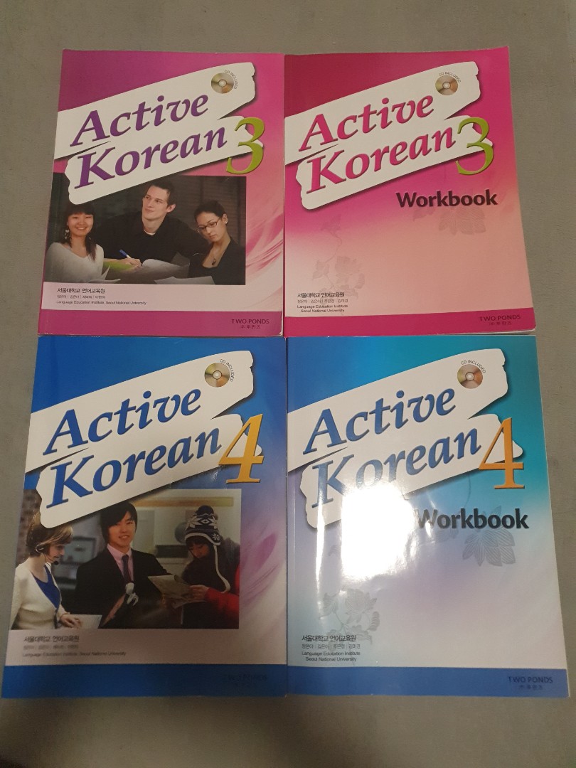 Active Korean 3, 4, Hobbies & Toys, Books & Magazines, Textbooks on ...