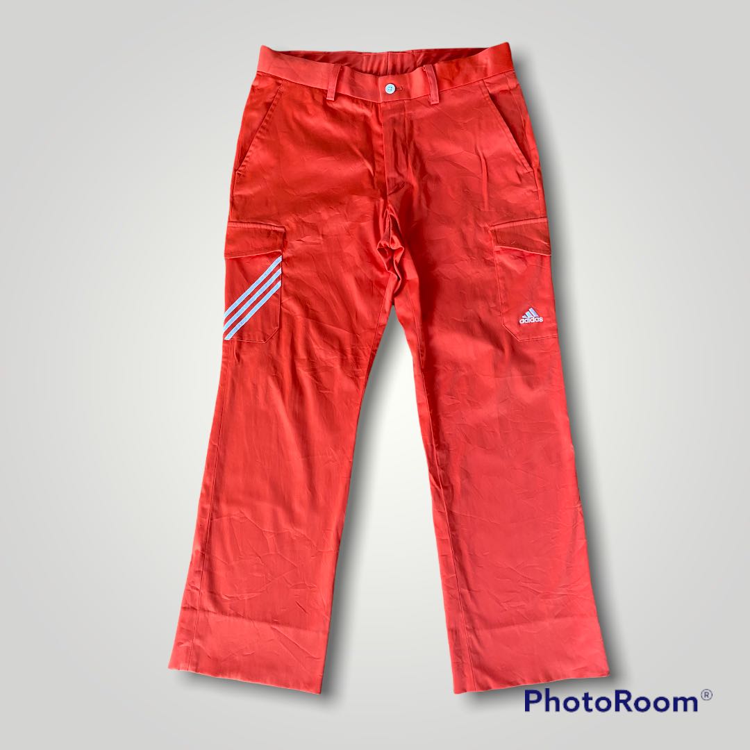 Adidas Cargo Pants Bootcut, Men's Fashion, Bottoms, Trousers on Carousell