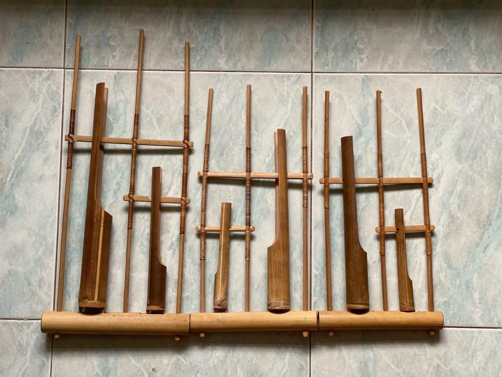Angklung Set, Hobbies & Toys, Music & Media, Musical Instruments on ...
