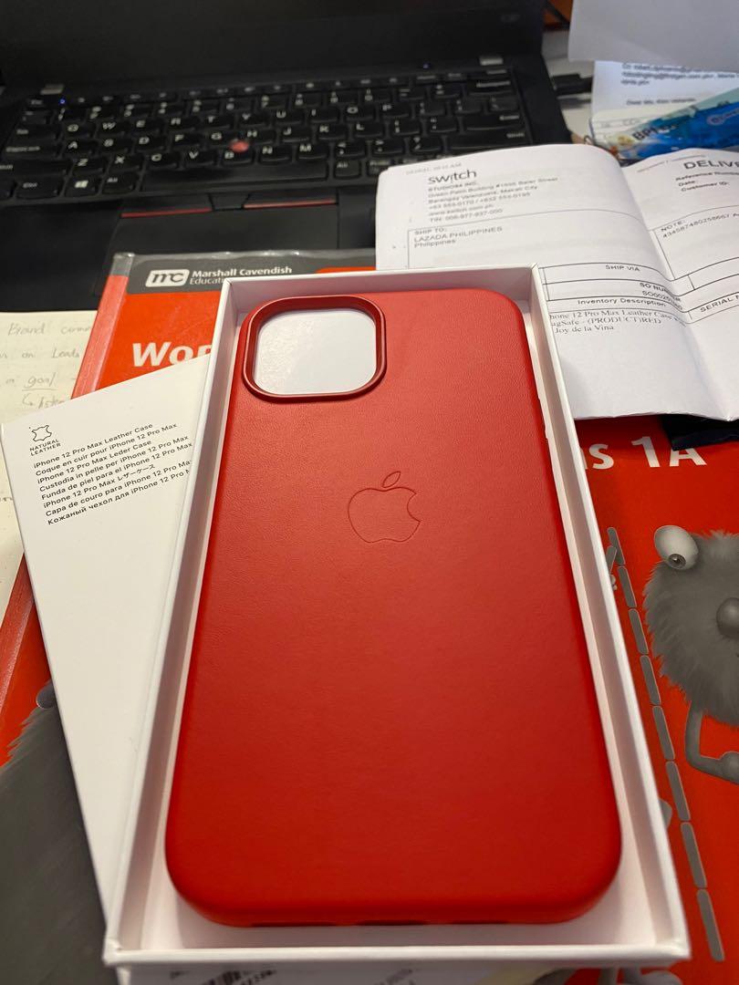 Apple iPhone 12 Pro Max Leather Case Original, Mobile Phones & Gadgets ...
