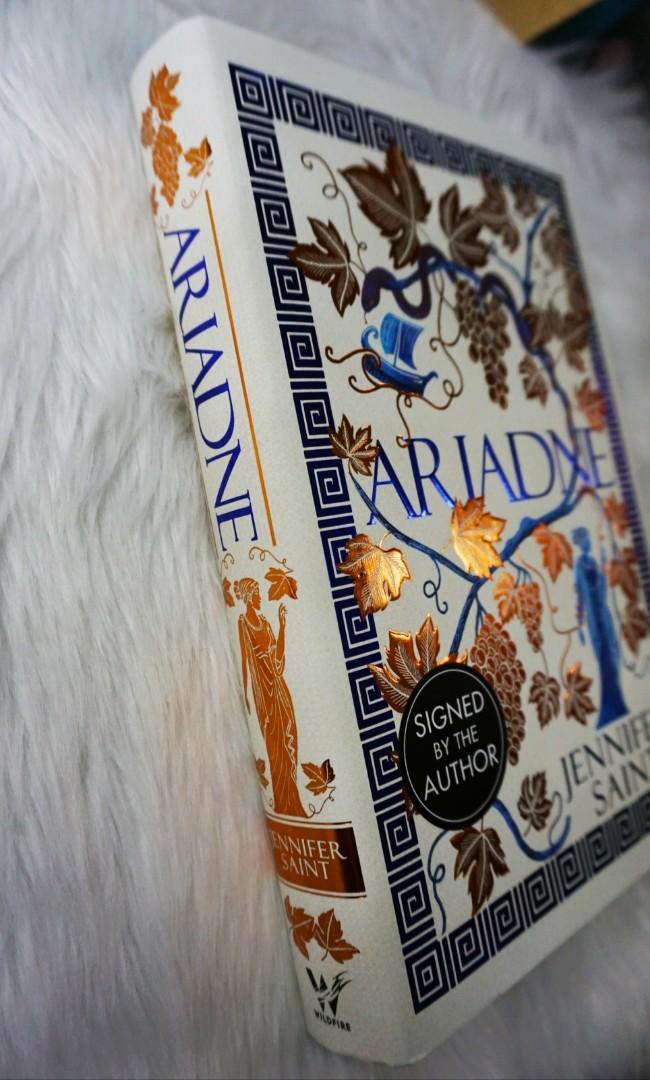 Ariadne By Jennifer Saint Signed Waterstones Exclusive Edition (ON HAND ...