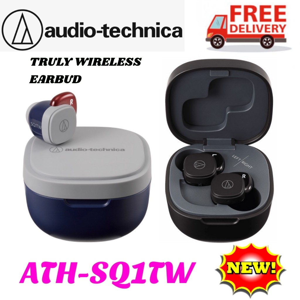 AUDIO-TECHNICA ATH-SQ1TW / TRULY WIRELESS EARBUD, Audio, Earphones on ...