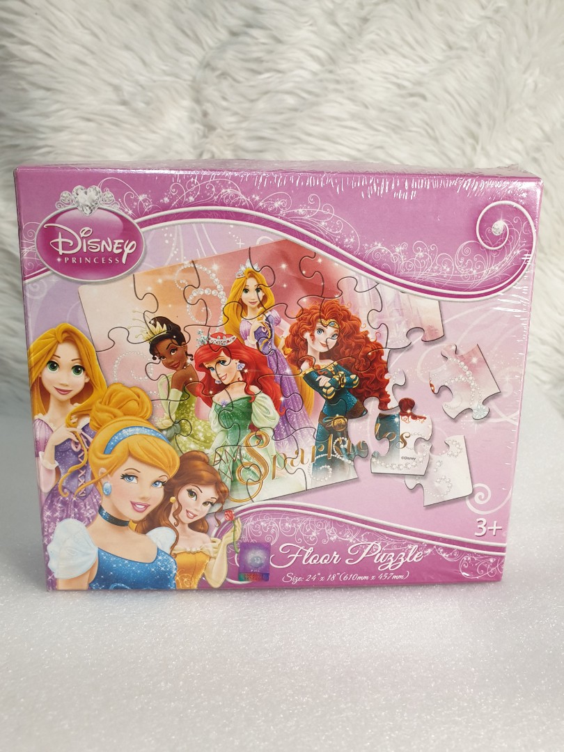 Authentic Disney Princess Floor Puzzle, Hobbies & Toys, Toys & Games on ...