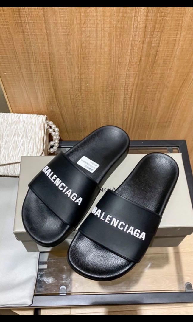balenciaga slides, Men's Fashion, Footwear, Flipflops and Slides on ...