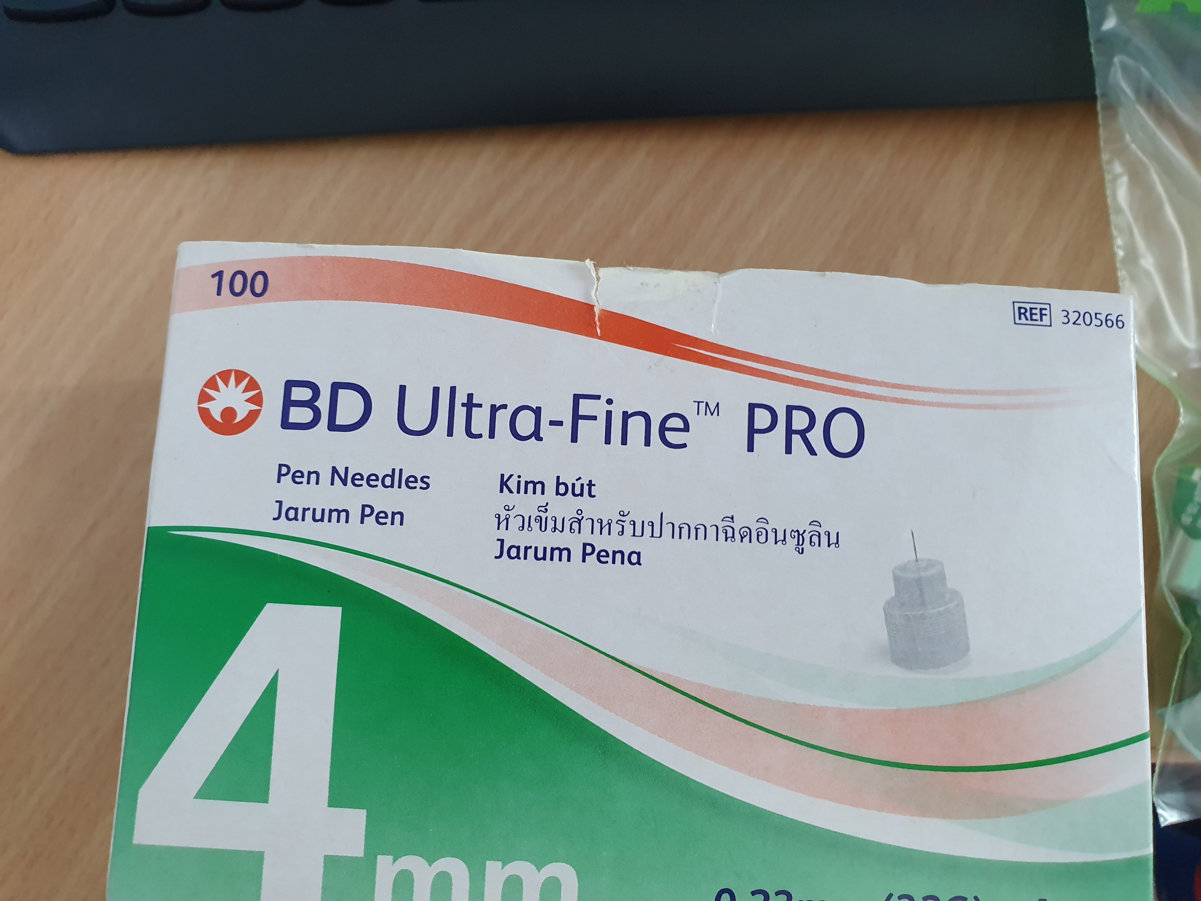 BD Ultra-Fine Pro 4mm Pen Needles, Health & Nutrition, Medical Supplies ...