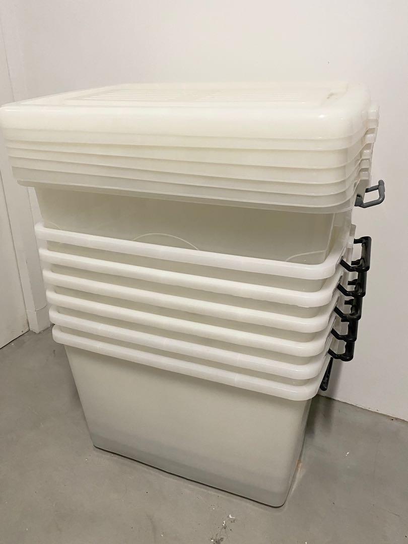 Big sized (85L) storage box, Furniture & Home Living, Home Improvement ...