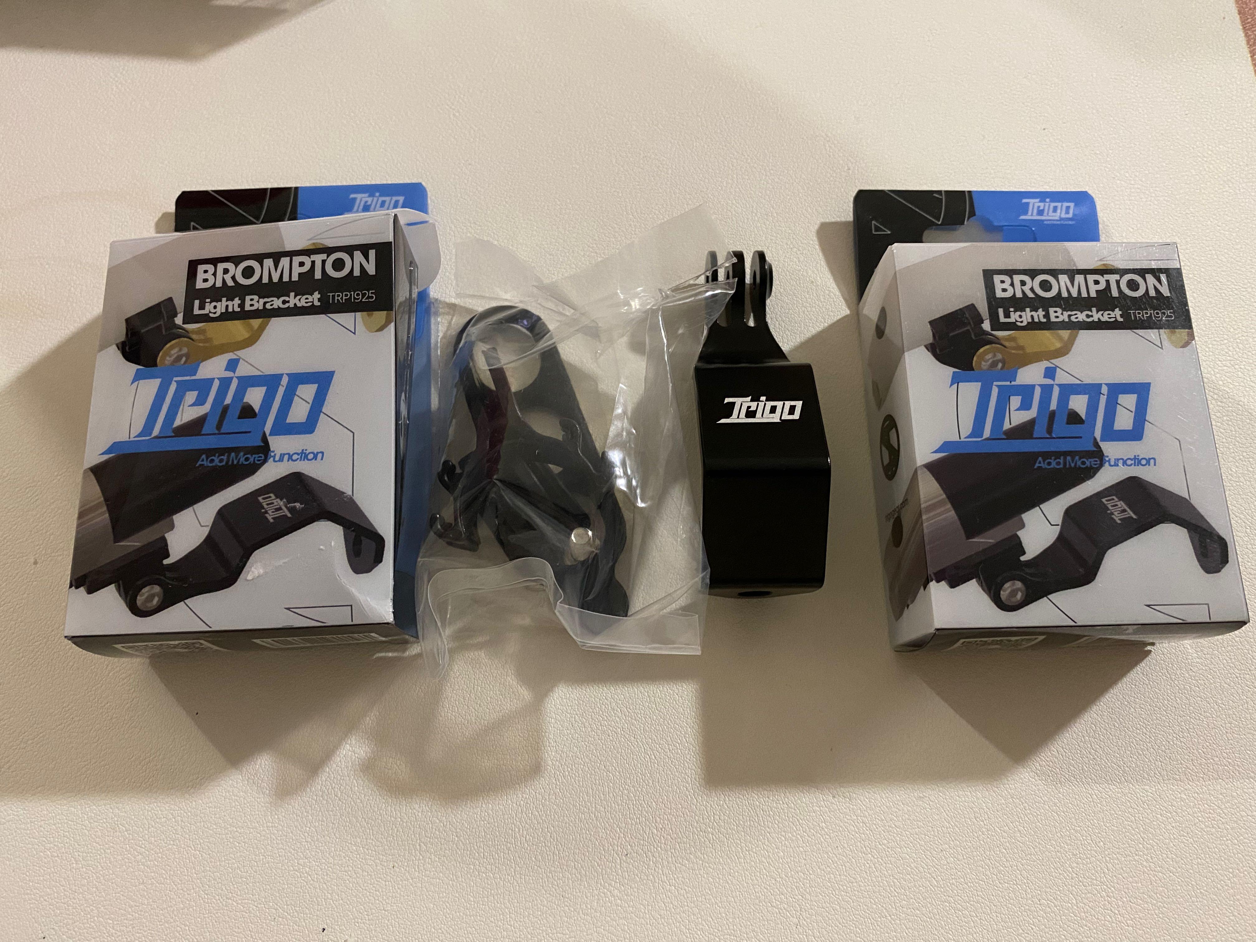 Brompton trigo front light mount, Sports Equipment, Bicycles & Parts ...