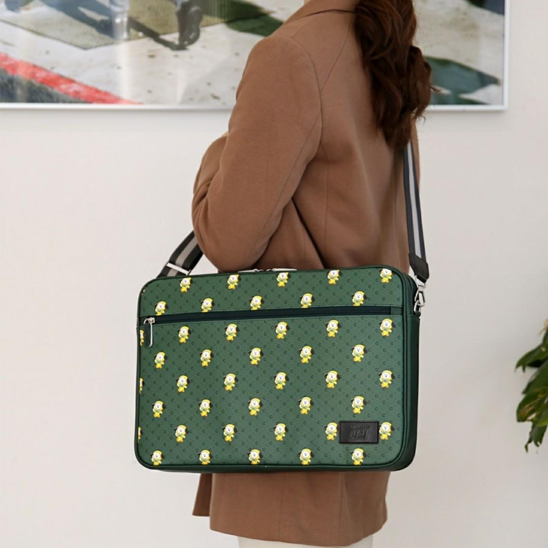 BT21 Easy Carry Laptop Pouch Vintage Large - Chimmy, Computers & Tech ...