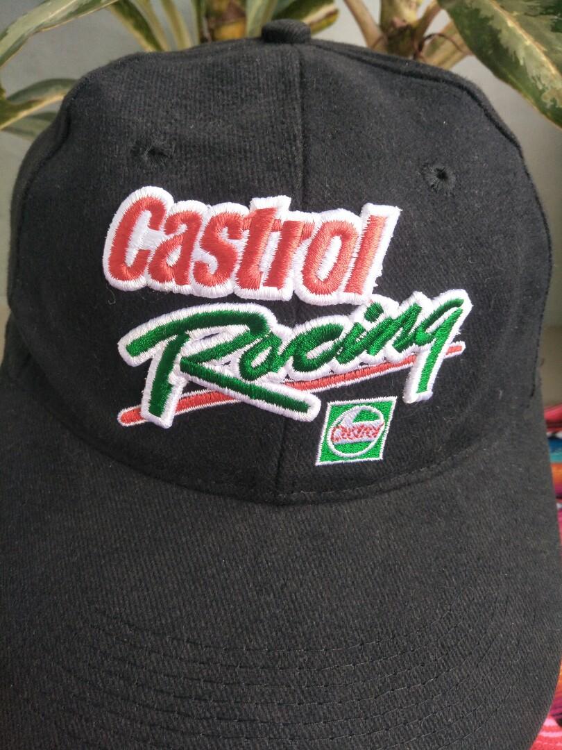 Castrol cap, Fesyen Pria, Aksesoris, Topi di Carousell