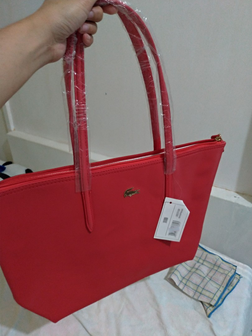 Class A Lacoste tote bag, Women's Fashion, Bags & Wallets, Tote Bags on ...