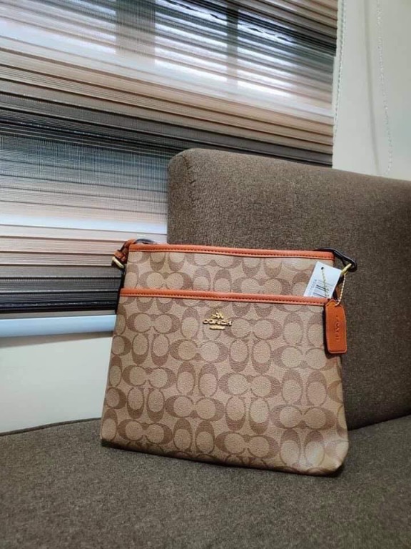 Coach Light Brown Bag, Luxury, Bags & Wallets on Carousell