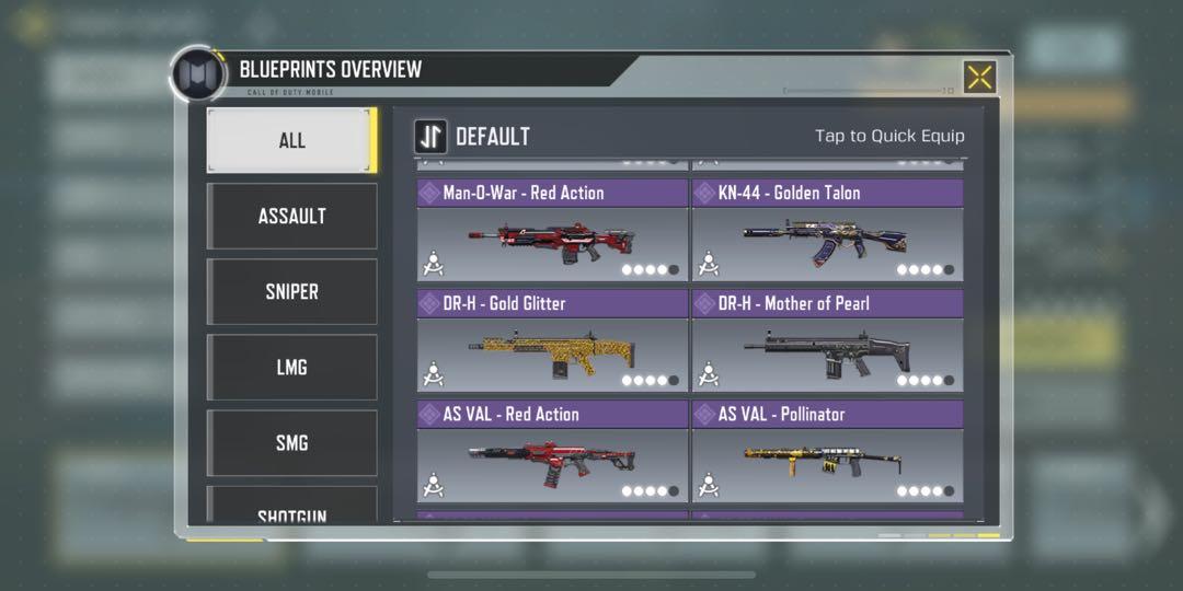 Codm acc (legendary ak117), Video Gaming, Video Games, Others on Carousell