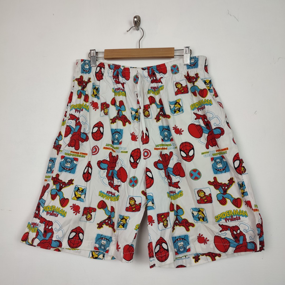 Cool Planet x Marvel Shorts, Men's Fashion, Bottoms, Shorts on Carousell
