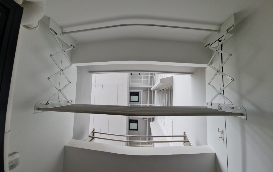 Courtview Bidadari BTO Laundry Rack, Furniture & Home Living, Home ...