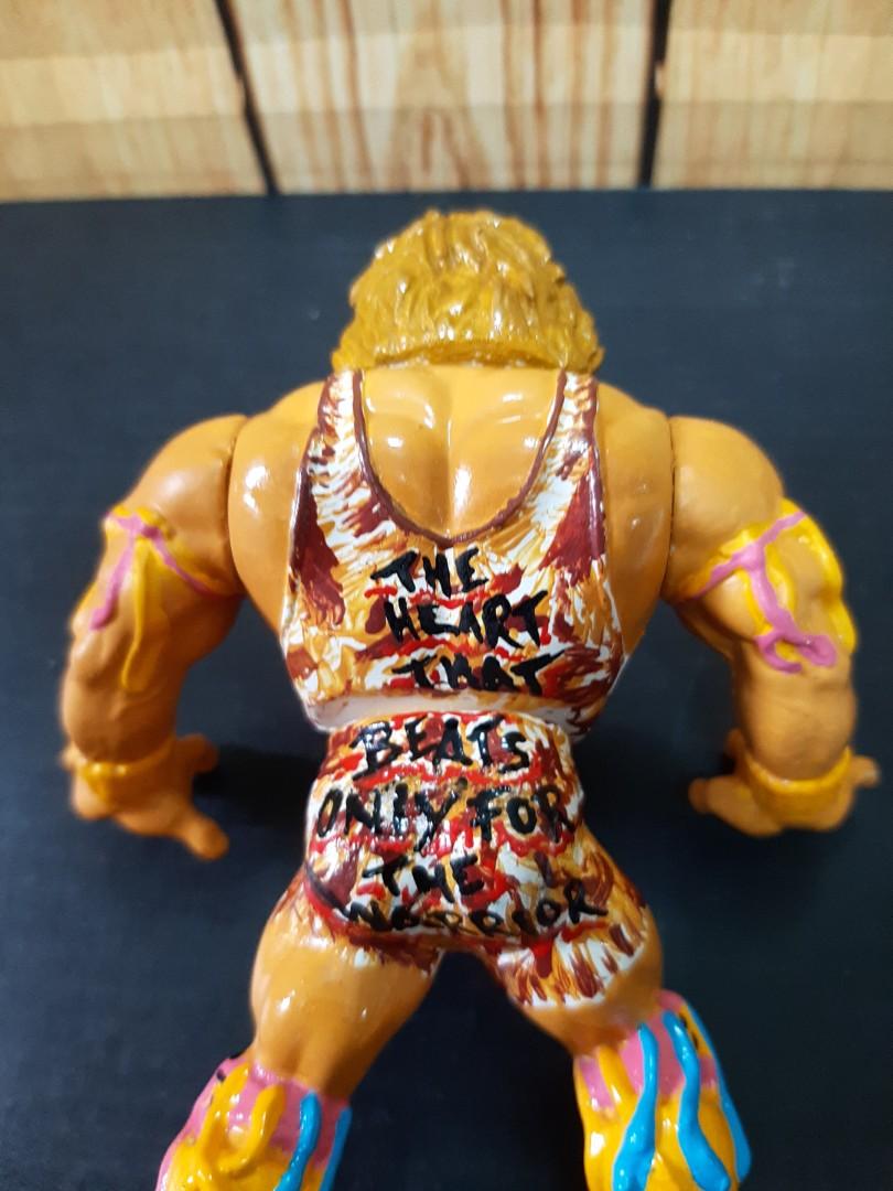 Custom Hasbro WWF brown Ultimate Warrior, Hobbies & Toys, Memorabilia ...