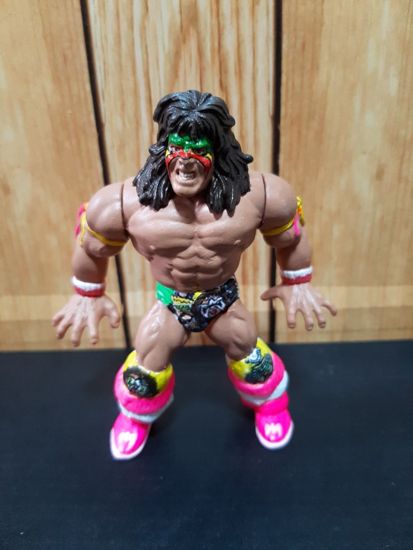 Custom Hasbro WWF Macho Ultimate Warrior, Hobbies & Toys, Toys & Games ...