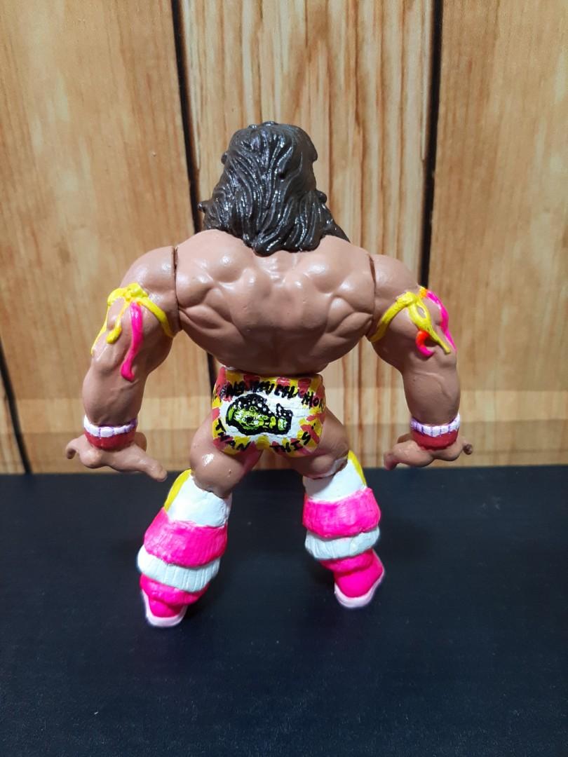 Custom Hasbro WWF Macho Ultimate Warrior, Hobbies & Toys, Toys & Games ...