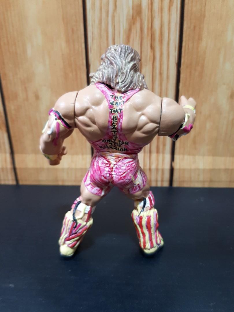 Custom Hasbro WWF pink Ultimate Warrior, Hobbies & Toys, Memorabilia ...